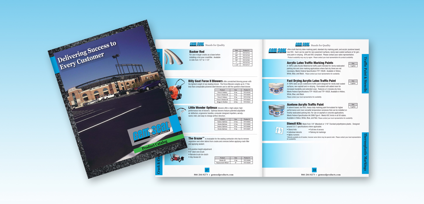 GemSeal Pavement Sealer Products | GemSeal